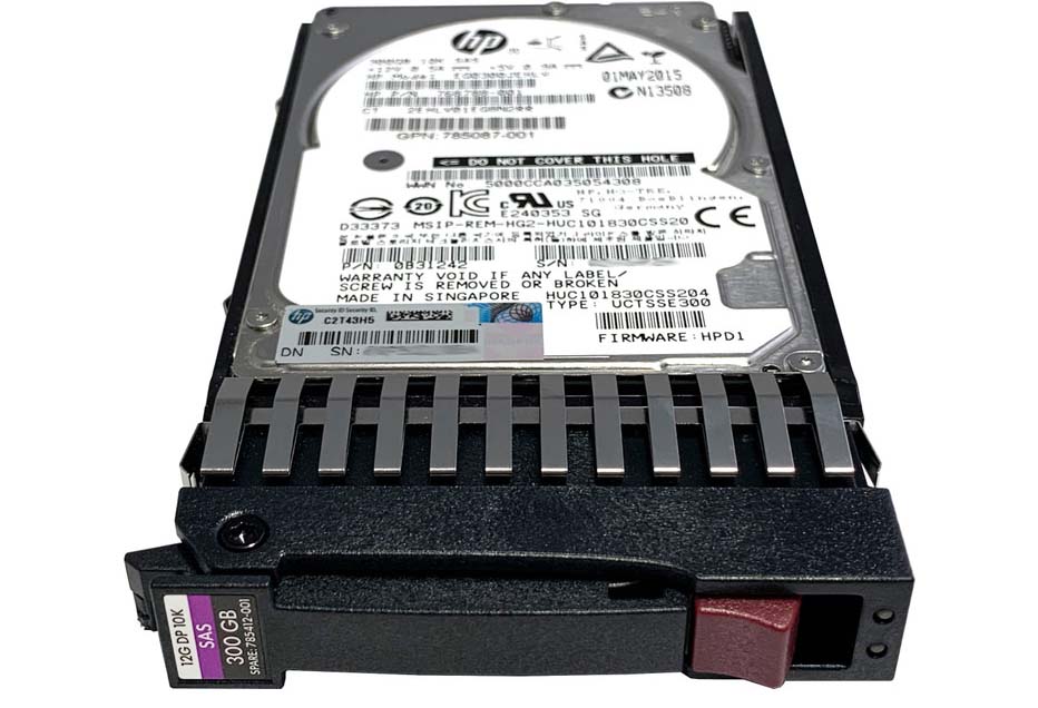 Hp 300gb Sas 10k HPE 300 Go Remplacement HDD 10 K 6 G SAS DP Part Hp 300gb Sas 10k HPE 300 Go Remplacement HDD 10 K 6 G SAS DP Part